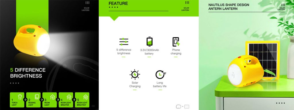 Stay Lit & Connected Solar Lantern with Charger - Power Solution